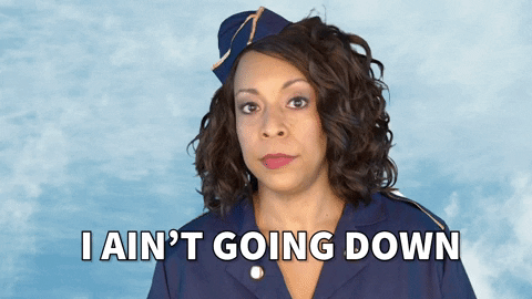 Not Going Down GIFs - Get the best GIF on GIPHY