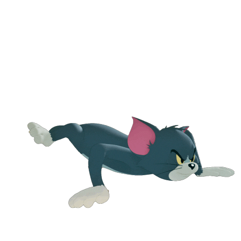 Tom From Tom And Jerry Running