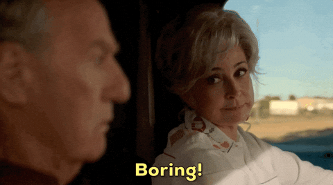 Bored Annie Potts GIF by CBS - Find & Share on GIPHY