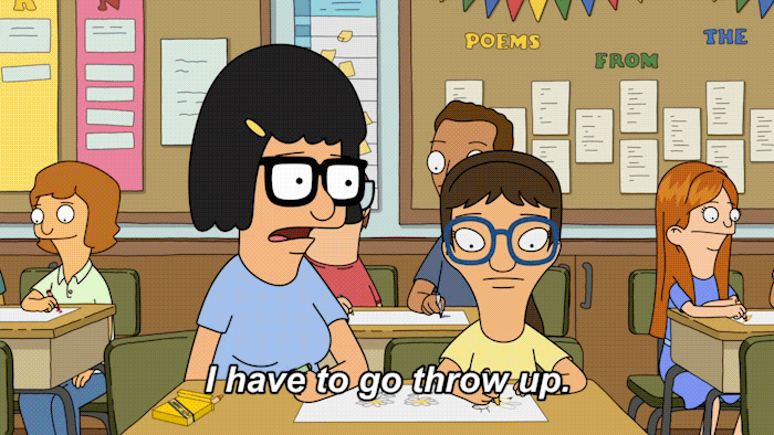 Throw Up Excuse Me GIF by Bob's Burgers - Find & Share on GIPHY