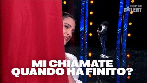 Got Talent Reaction GIF by Italia's Got Talent - Find & Share on GIPHY