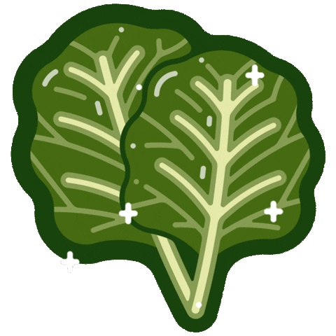 Collard Greens Food Sticker by FarmBot for iOS & Android | GIPHY