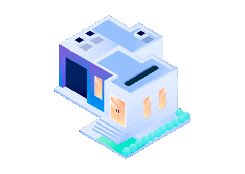 House Realestate Sticker by byebyerent for iOS & Android | GIPHY