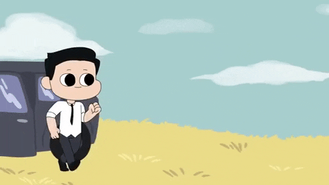 Confused Cartoon Face Gif