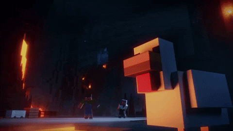 Minecraft Chicken GIFs - Get the best GIF on GIPHY
