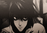 L Lawliet Smile Gif
