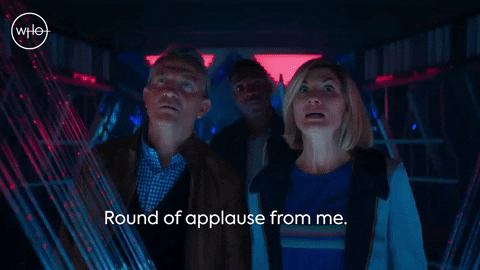 Well Done Applause GIF by Doctor Who - Find & Share on GIPHY