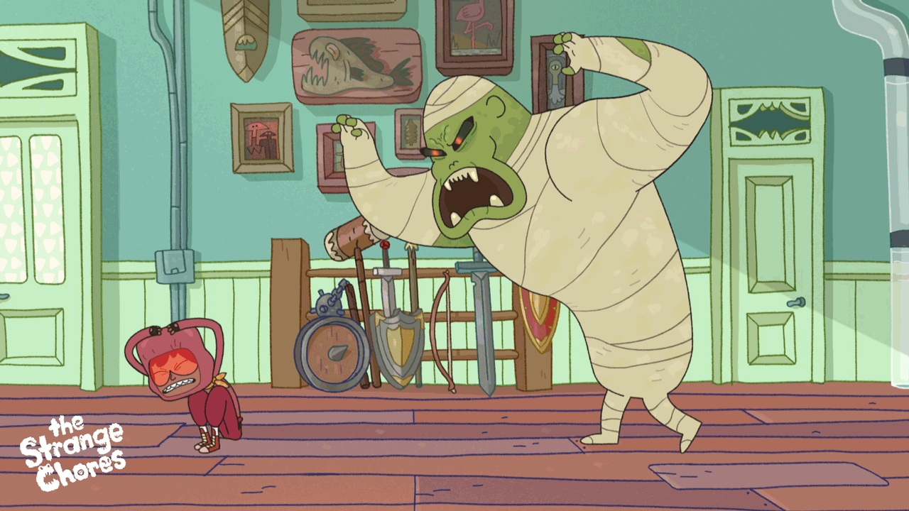 Fall Monster GIF by Ludo Studio - Find & Share on GIPHY