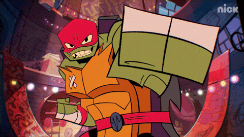 Punch Smile GIF by Teenage Mutant Ninja Turtles - Find & Share on GIPHY