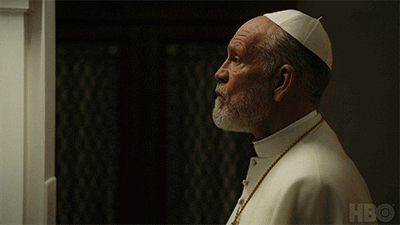 John Malkovich Pope GIF by HBO - Find & Share on GIPHY