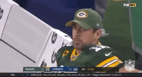 Aaron Rodgers Sitting GIFs - Get the best GIF on GIPHY