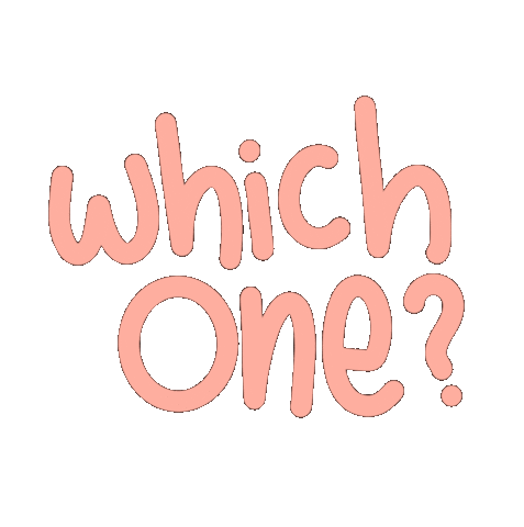 Guess Which One Sticker by Demic for iOS & Android | GIPHY