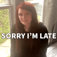 Im-late-im-sorry GIFs - Get the best GIF on GIPHY