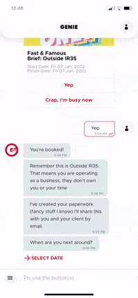 Email Button Gif