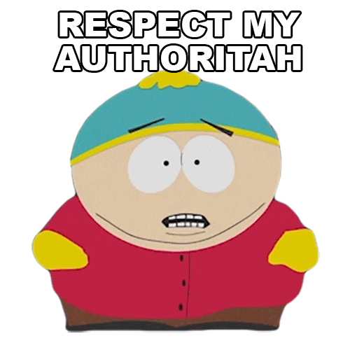 Cartman Respect My Authoritah
