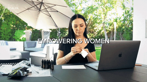 Women Power Success GIF by ScalpaShop - Find & Share on GIPHY