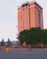 Building Explosion Animated Gif