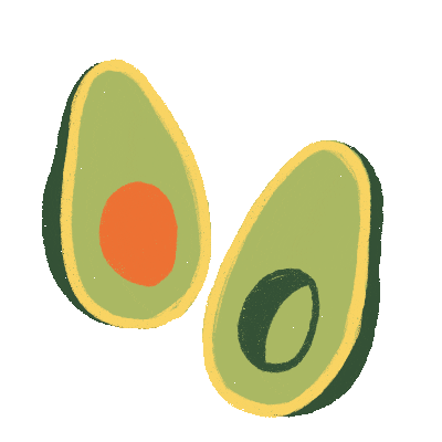 Avocado Produce Sticker by SPUD.ca for iOS & Android | GIPHY
