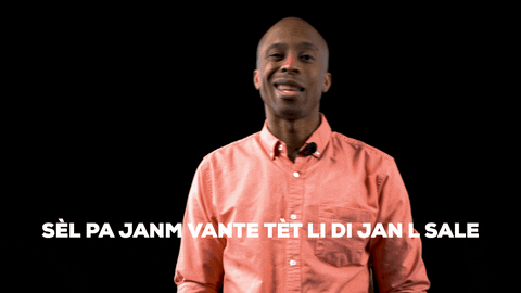 Sel-pa-janm-vante-tet-li-di-jan-l-sale GIFs - Get the best GIF on GIPHY