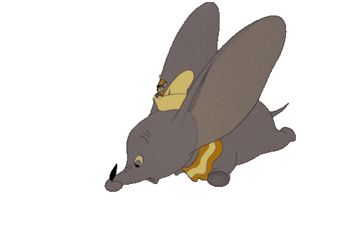 Dumbo Flying Gif