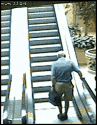 Person Falling Over Gif