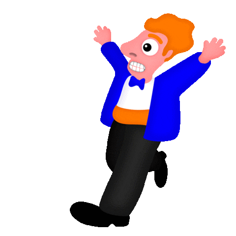 Running Scared Animated Gif