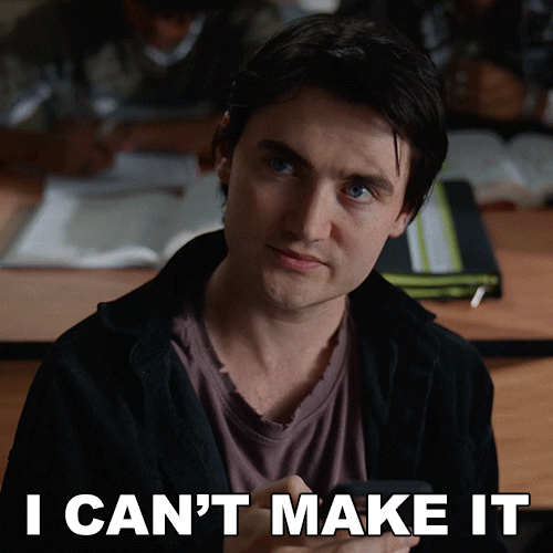 Cant Make It GIFs - Find & Share on GIPHY