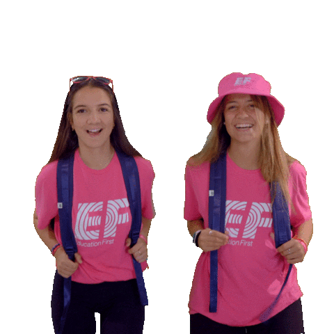 Happy Exchange Student Sticker by EF Education First for iOS & Android ...
