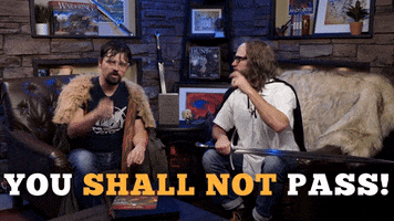 You Shall Not Pass GIFs - Find & Share on GIPHY