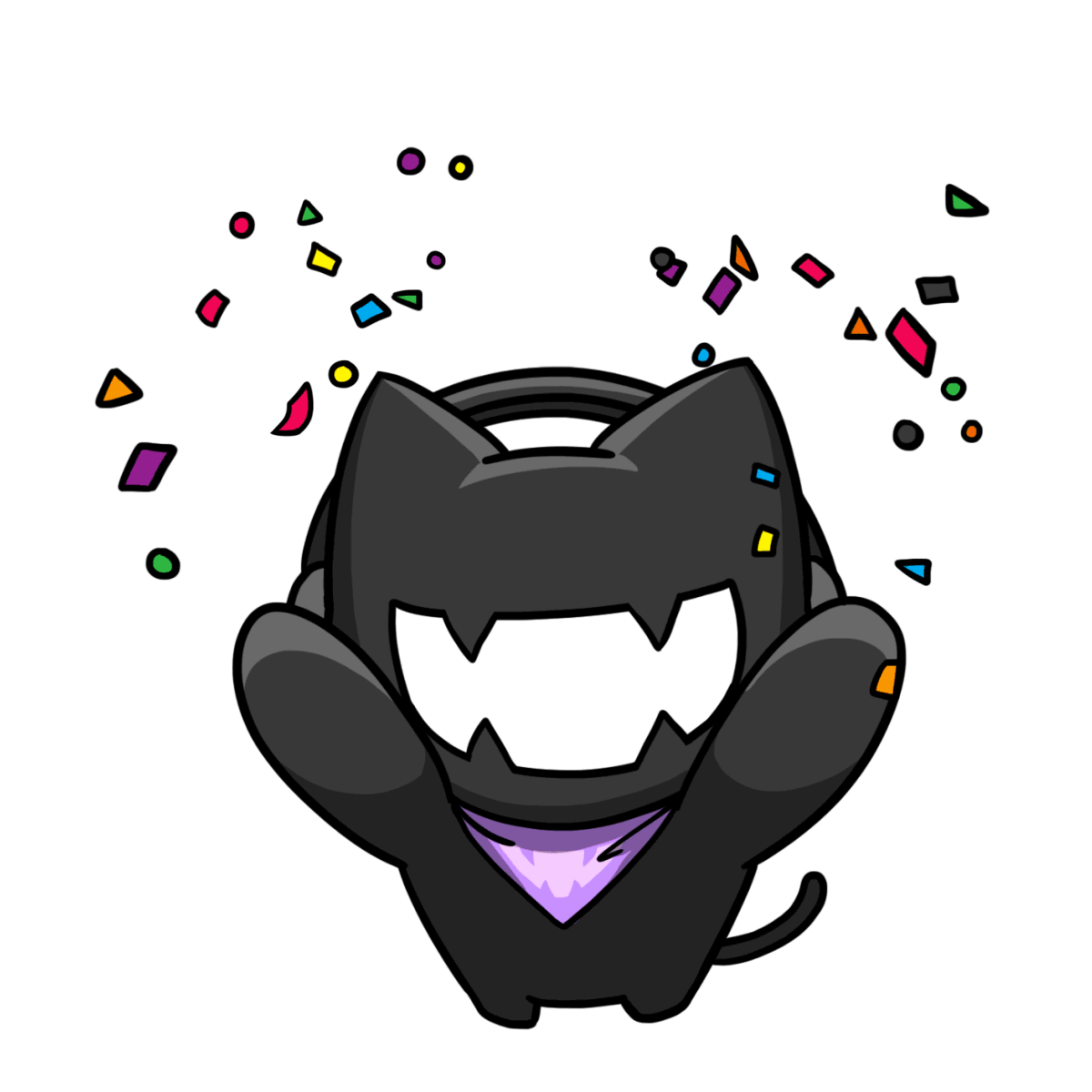 Make It Rain Love Sticker by Monstercat for iOS & Android | GIPHY