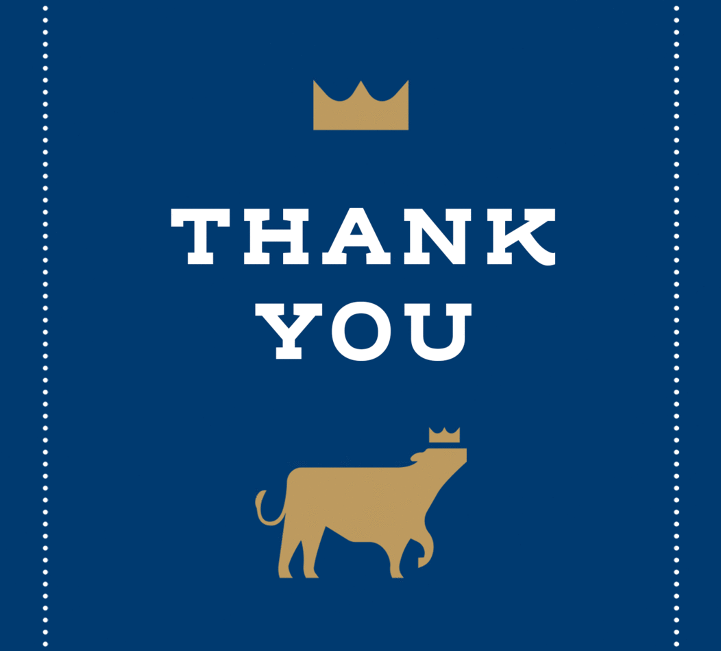 Cow Thank You GIF by Primebeef Co. - Find & Share on GIPHY
