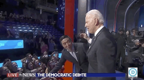 Democratic Debate GIF by GIPHY News - Find & Share on GIPHY
