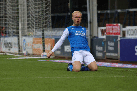 Soccer Sliding GIF by Peterborough United Football Club - Find & Share ...