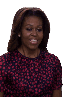 Michelle Obama Eye Roll Gif
