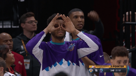 Celebration Nba GIF by Utah Jazz - Find & Share on GIPHY