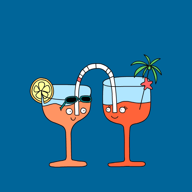 Aperol Spritz Love GIF by CsaK - Find & Share on GIPHY