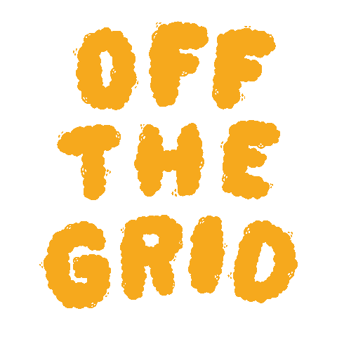 Camping Off The Grid Sticker by Matt Joyce for iOS & Android | GIPHY