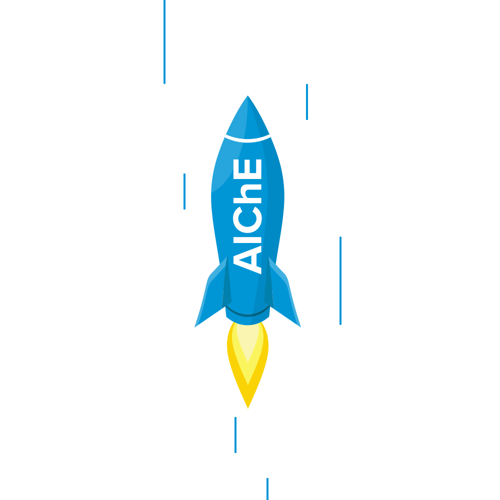 Rocket3 Sticker by AIChE for iOS & Android | GIPHY