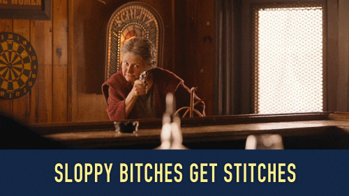 Snitches Get Stitches Gif