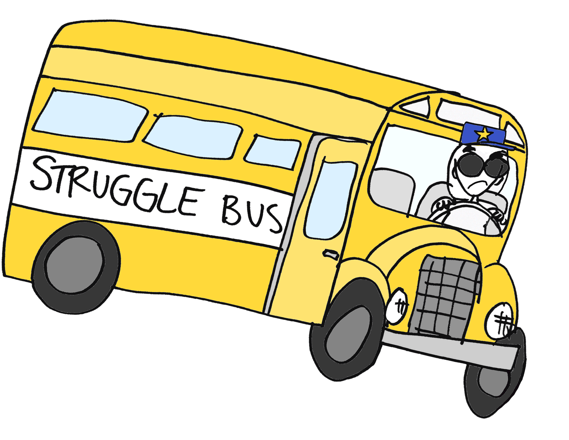 Struggle Sticker by But Like Maybe for iOS & Android | GIPHY