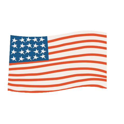 American Flag Waving Gif Transparent