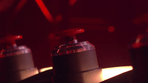 Red Button Hand GIF by La Voix TVA - Find & Share on GIPHY