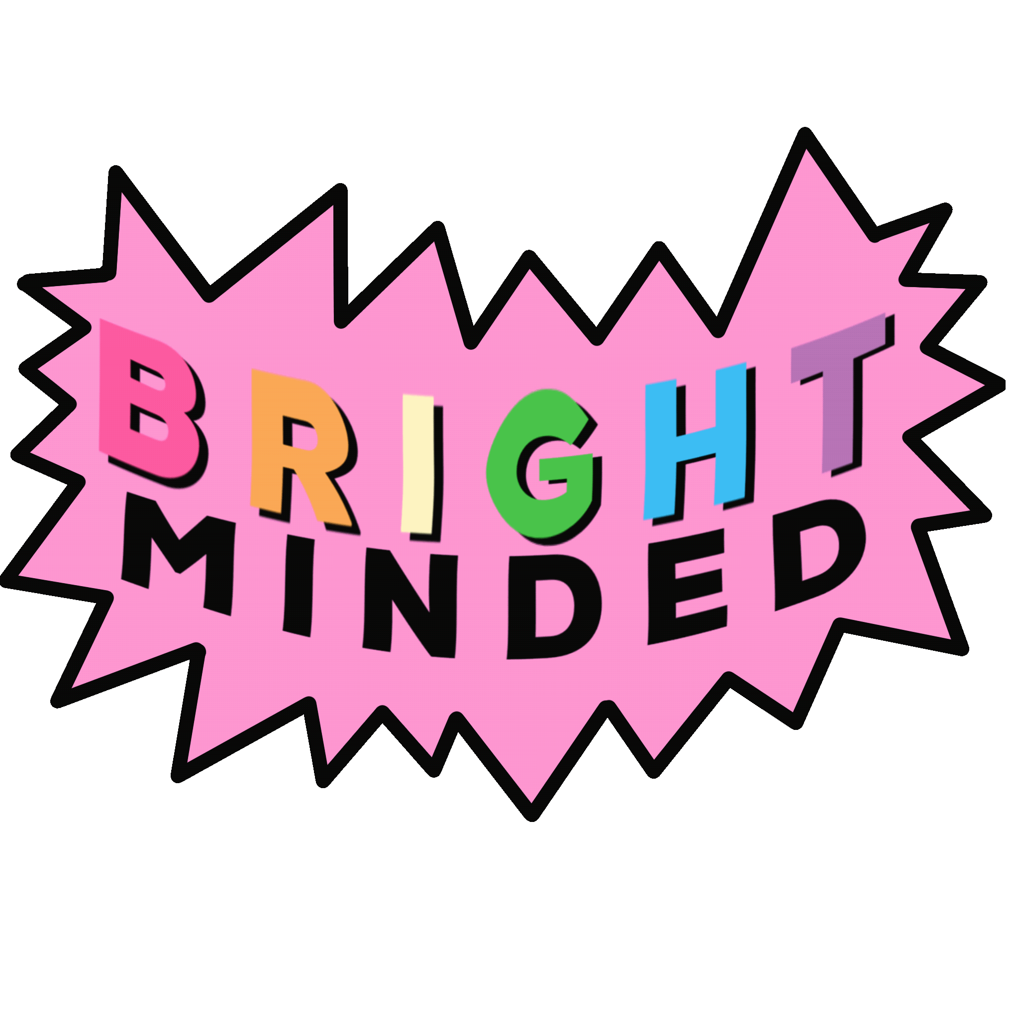 Bright Minded Sticker by Cavanagh Foyle for iOS & Android | GIPHY