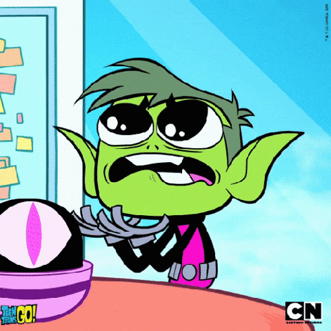 Beast Boy Teen Titans Go Gif Image Beast Boy Winks At Raven.gif