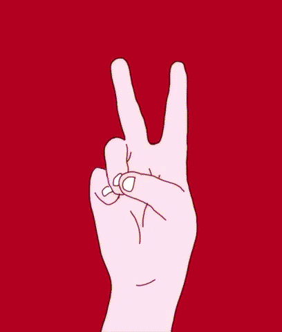 Flashing The Peace Sign GIFs - Get the best GIF on GIPHY