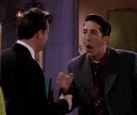 Joey Chandler Klem Gif Joey And Chandler GIFs Find & Share On GIPHY