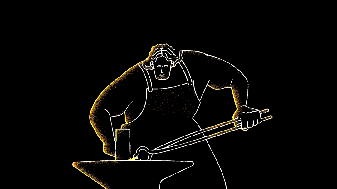 Animation Blacksmith GIF by michael tripolt / atzgerei - Find & Share ...