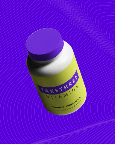 Vitamin GIF by TakeThree Studio - Find & Share on GIPHY
