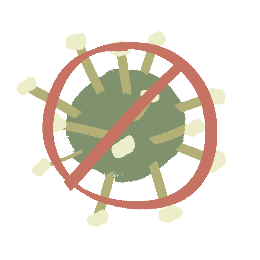 Virus Germs Sticker by zandraart for iOS & Android | GIPHY