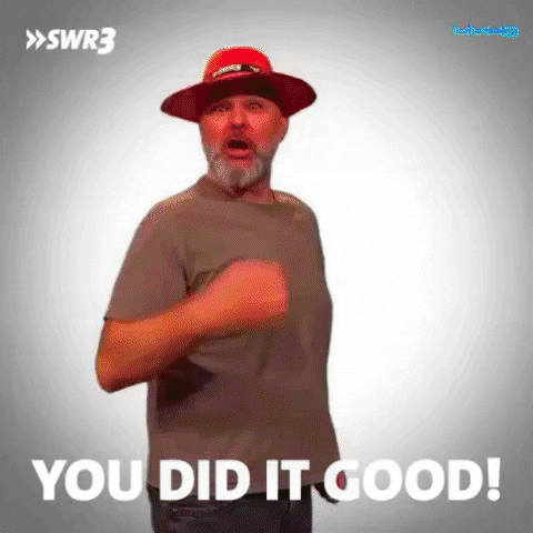 Proud Congratulations GIF by myHQ - Find & Share on GIPHY